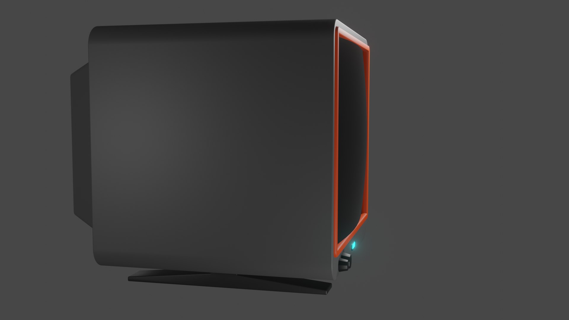Simple Old CRT MonitorTV 3D Model - TurboSquid 1974168