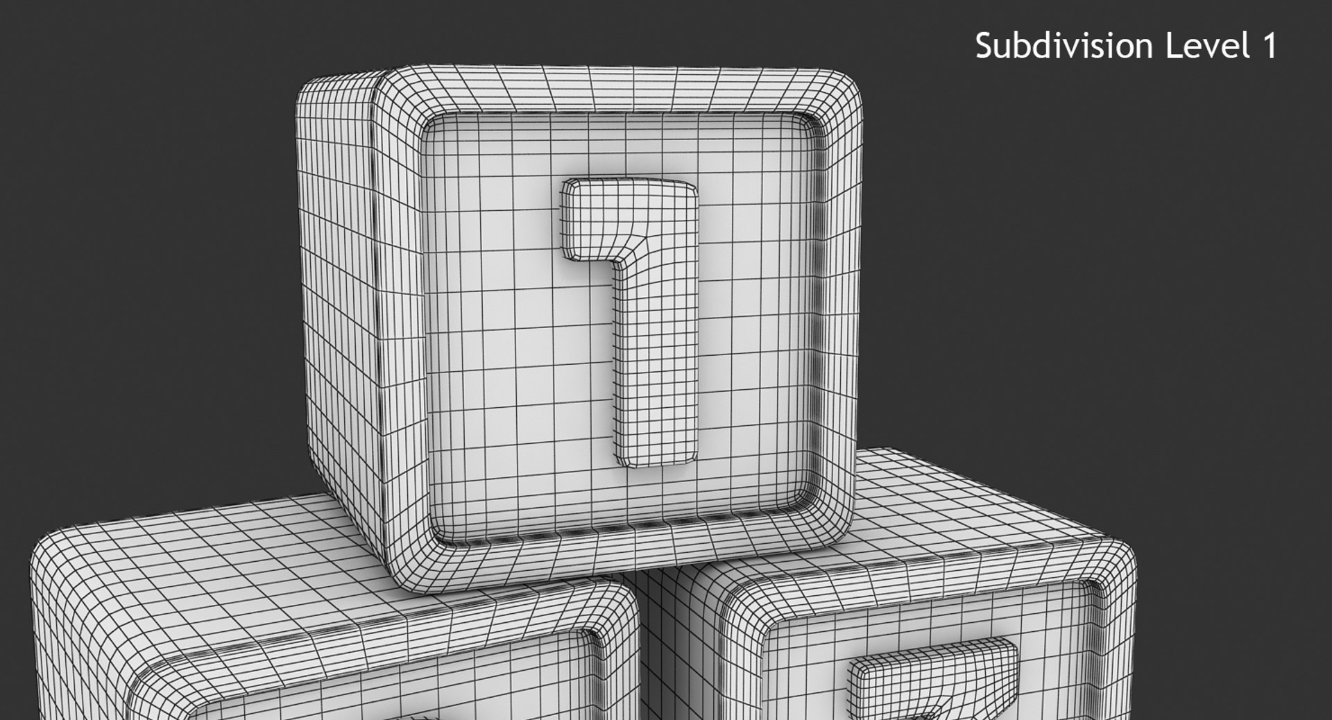 123 Blocks Model - TurboSquid 1281004