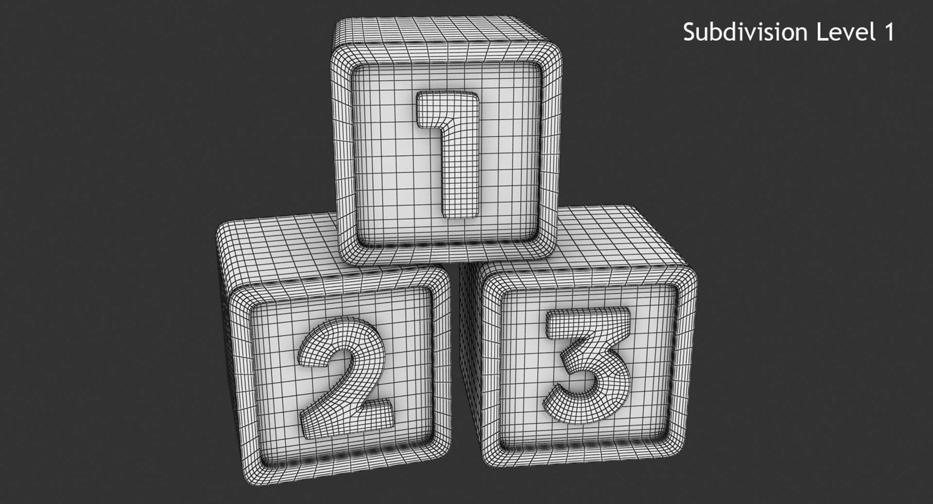 123 Blocks Model - TurboSquid 1281004
