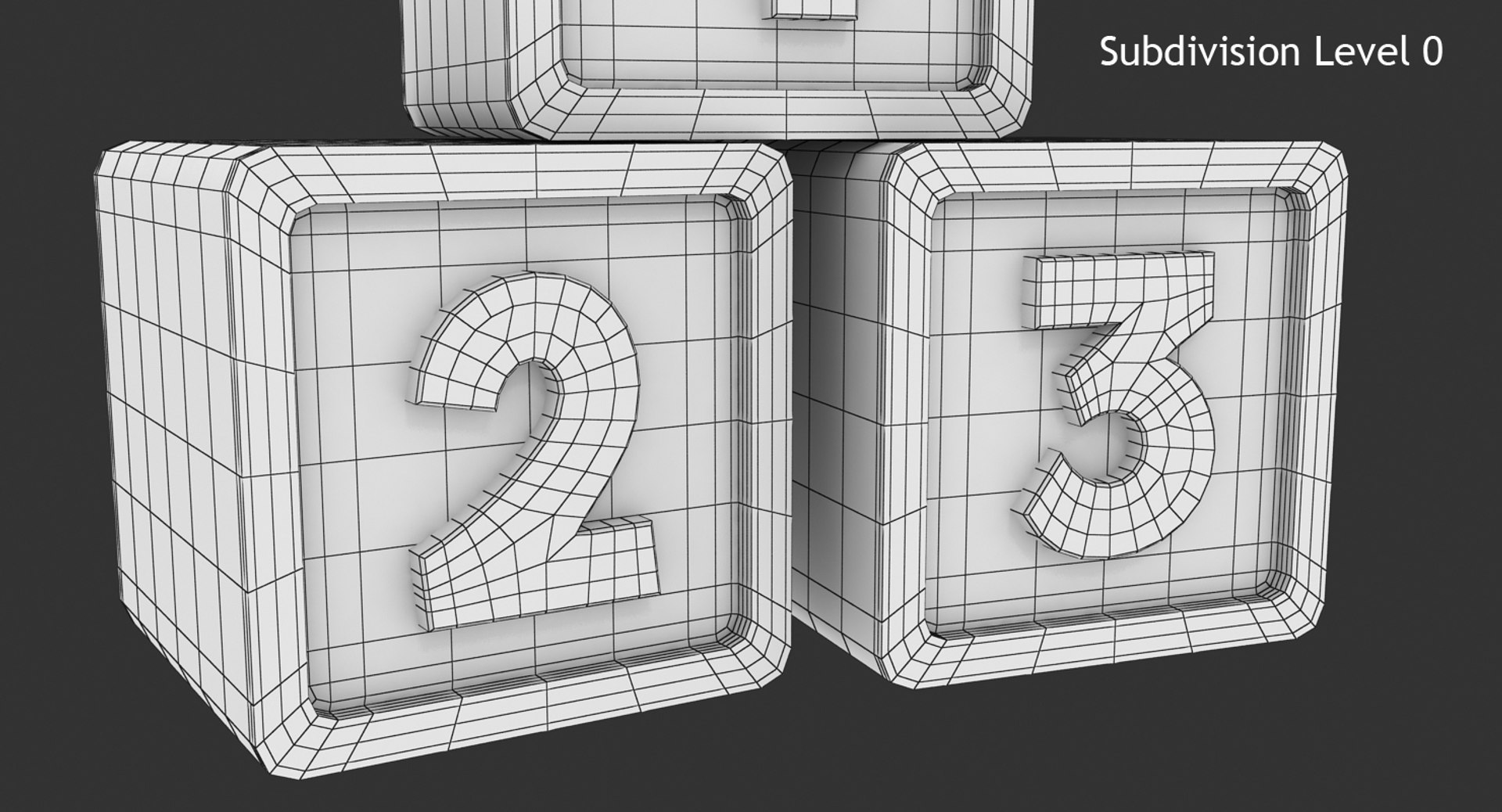 123 Blocks Model - TurboSquid 1281004