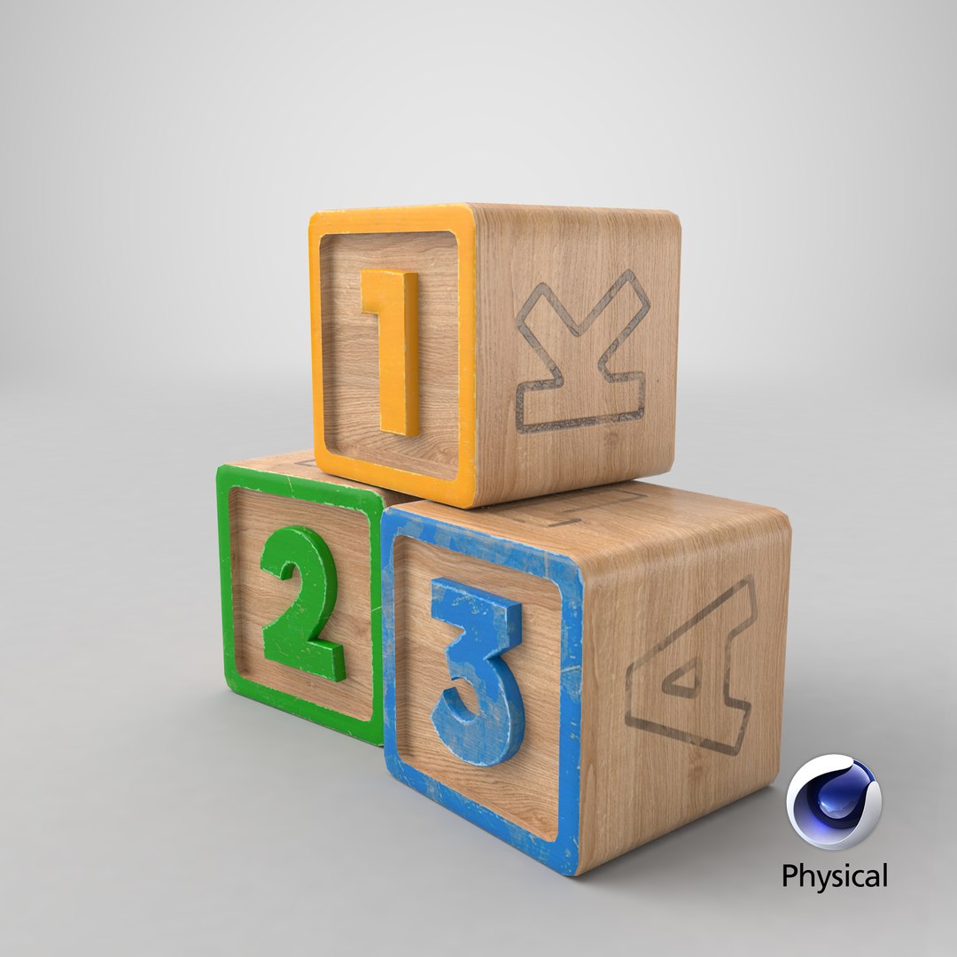 123 blocks model - TurboSquid 1281004