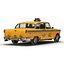 3d Model Old Nyc Checker Cab