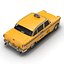 3d Model Old Nyc Checker Cab