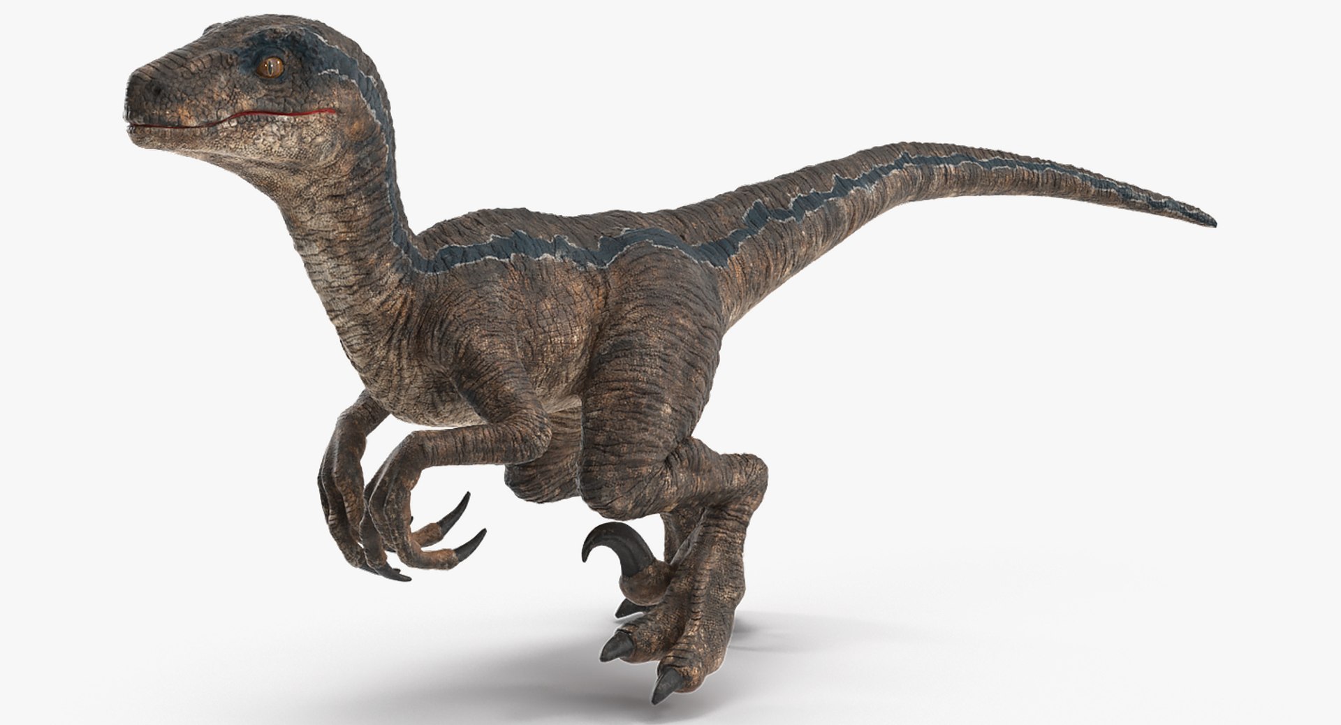 3D Velociraptor Walking Pose - TurboSquid 1395369