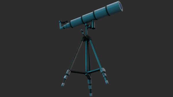 Astronomy Telescope Low-poly 3D model 3D model - TurboSquid 1743949