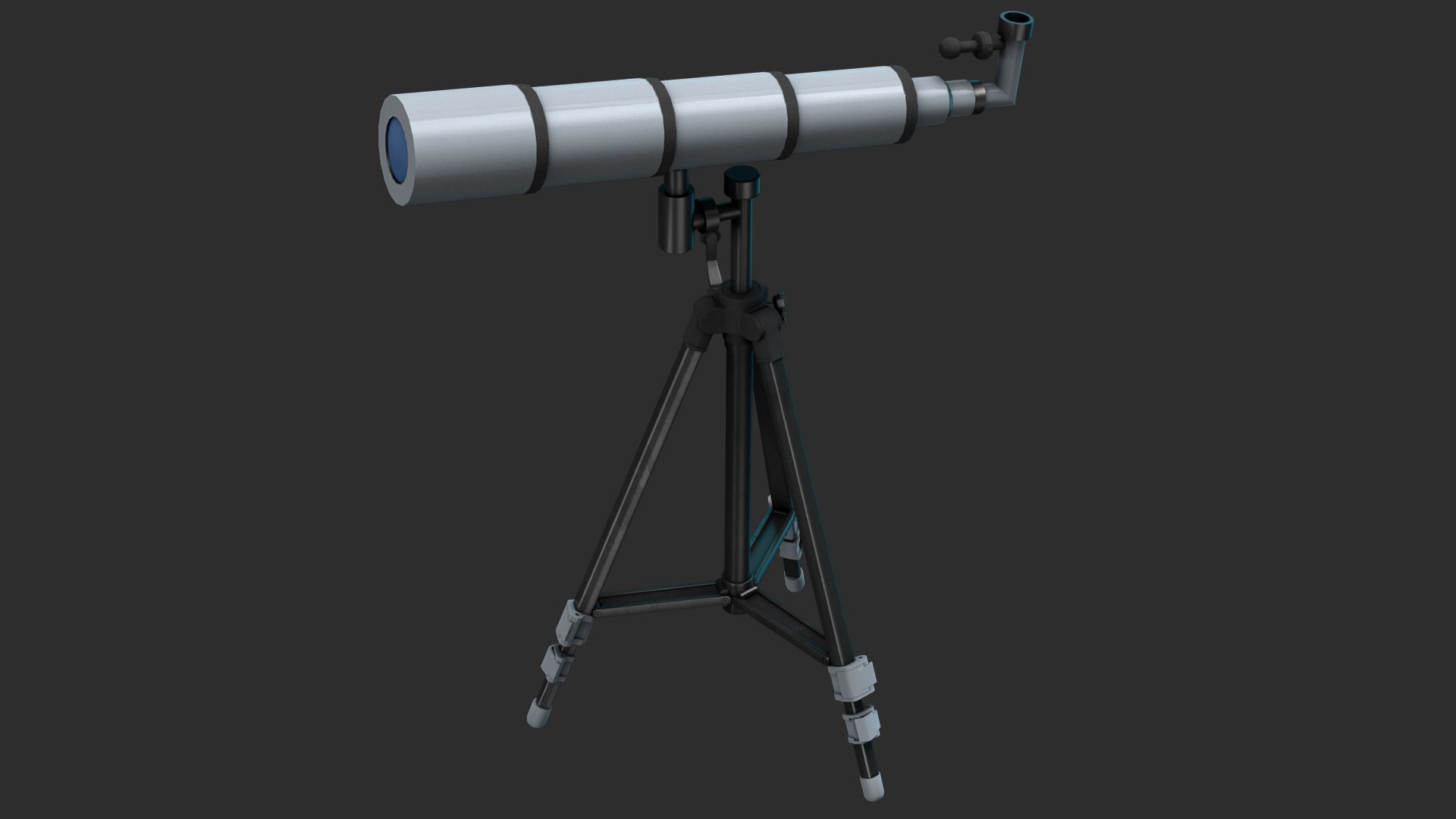 Astronomy Telescope Low-poly 3D model 3D model - TurboSquid 1743949