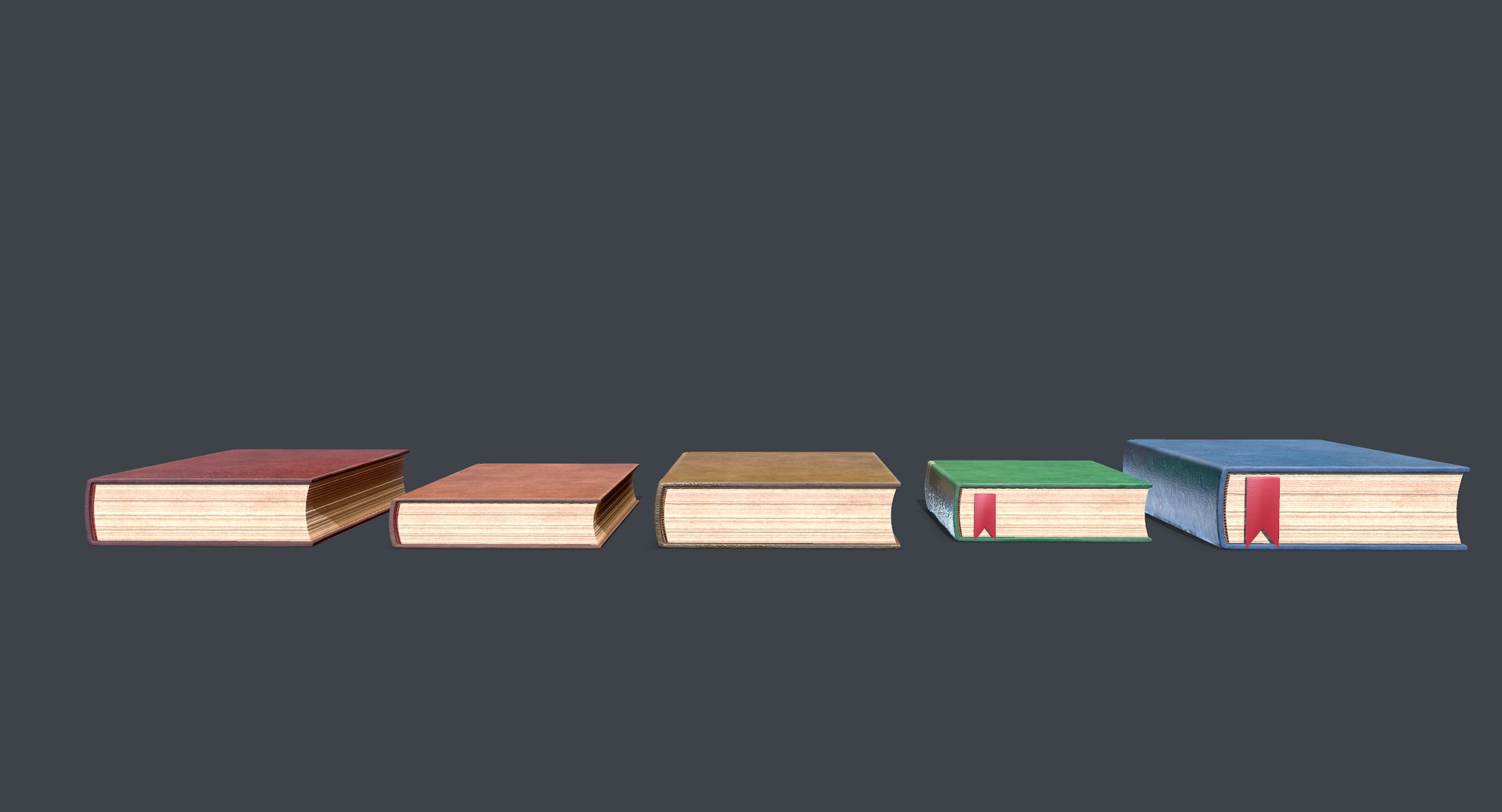 Ready stylized book pile 3D model - TurboSquid 1458456