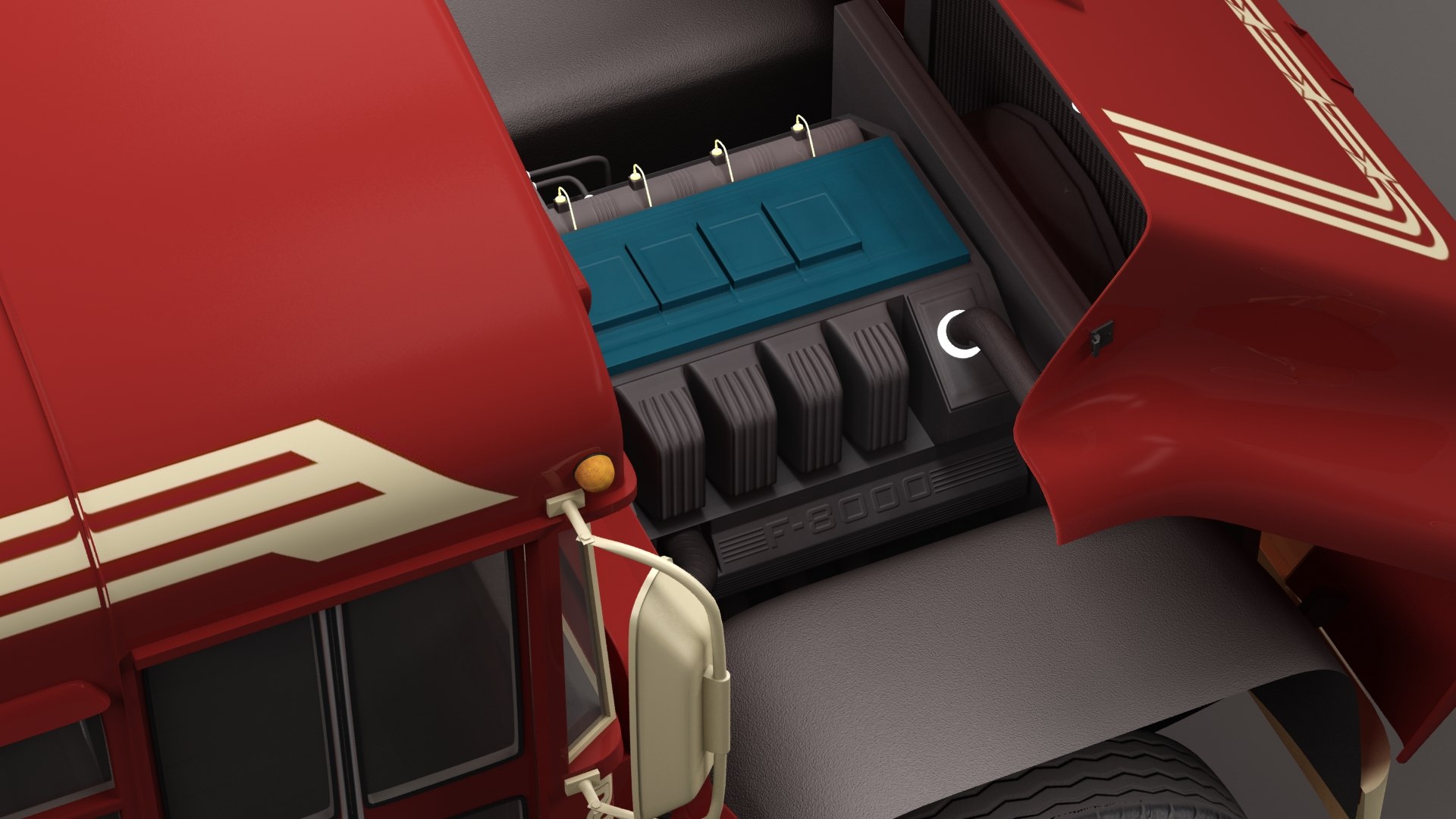 3D Vintage Bus Rigged - TurboSquid 2395488