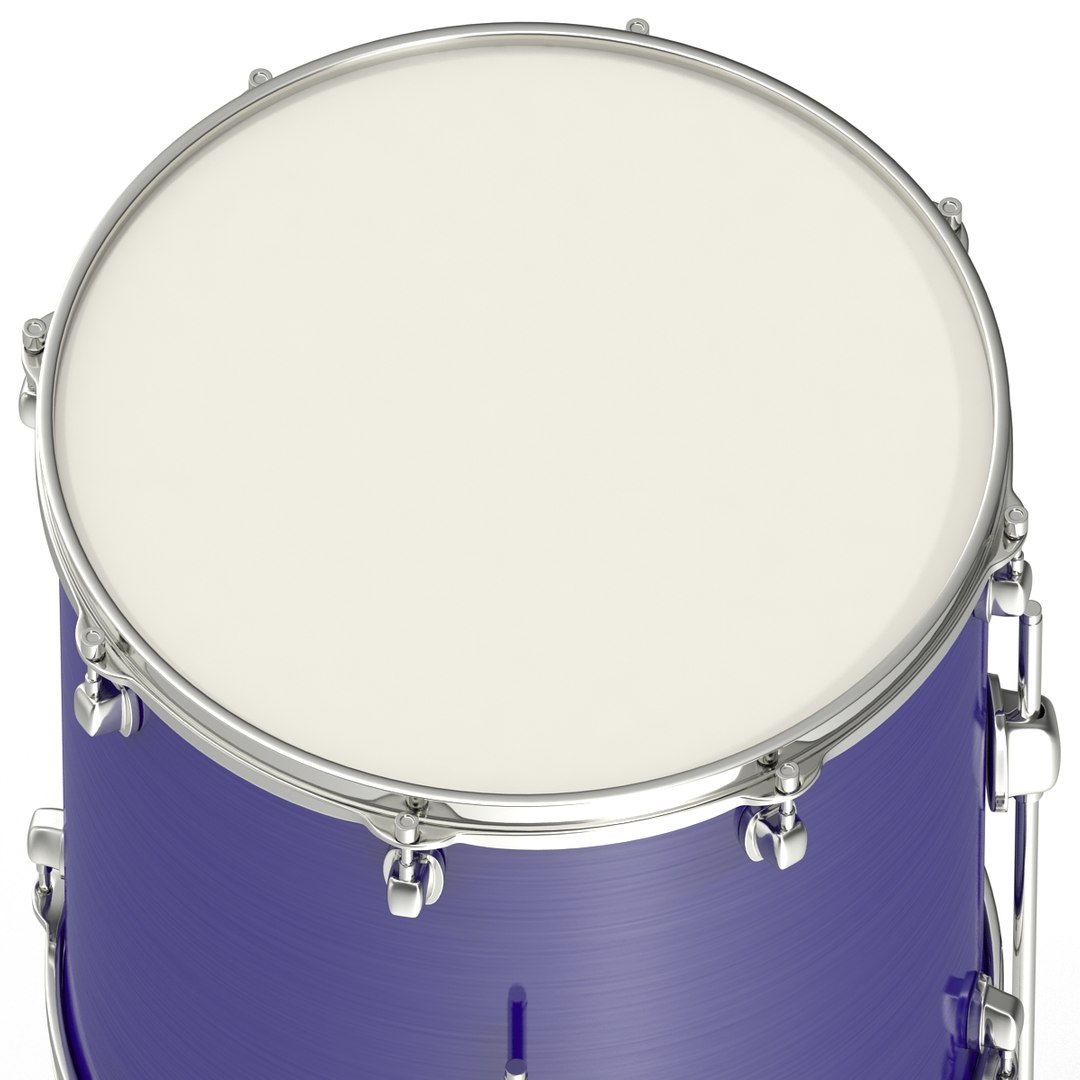 3d model floor tom modeled