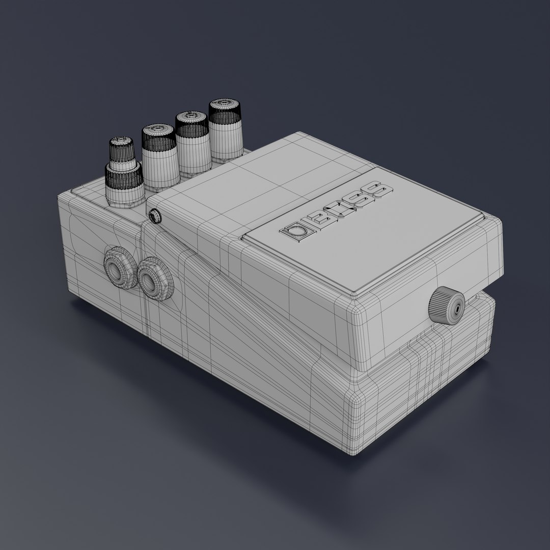 3D Model BOSS AC-3 Acoustic Simulator - TurboSquid 2196175