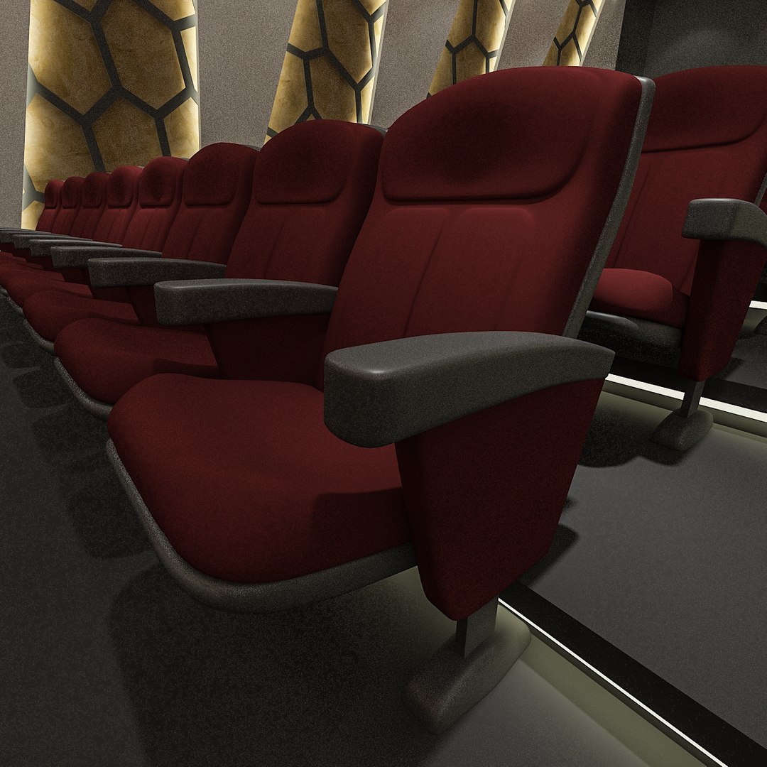 Theater Hall Concept 3D Model - TurboSquid 1441666