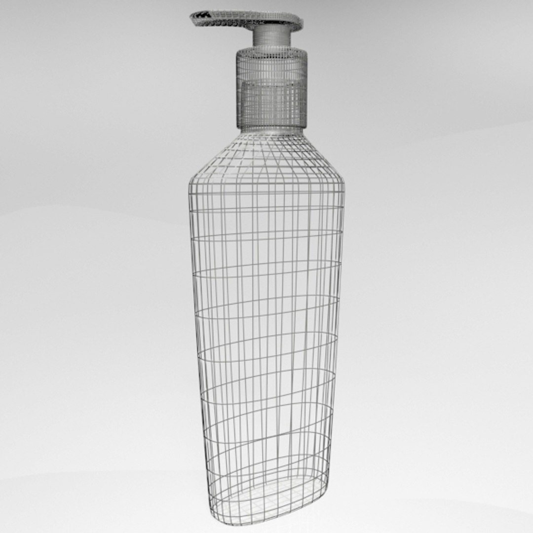 Massage Lotion Bottle 01 3D - TurboSquid 1845688