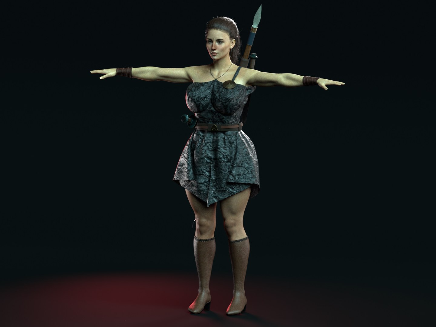 3D Model Medieval Nordic Game Ready Realistic Character - Nightclaw ...