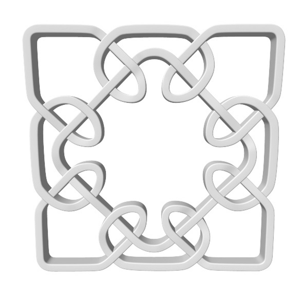 celtic knot 3d model