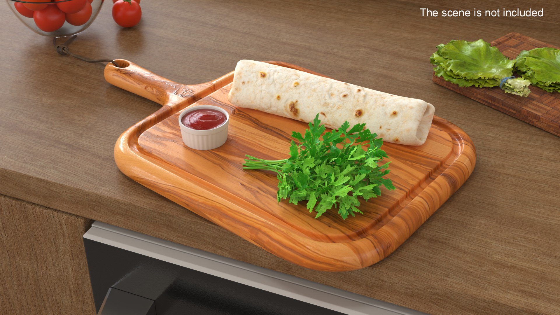 Burrito Preparing Collection 3D Model - TurboSquid 2434206