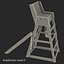 3d Model Lifeguard Chair