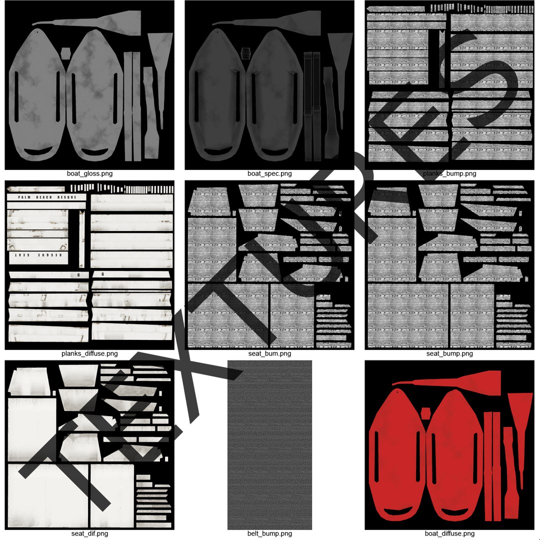 3d model lifeguard chair