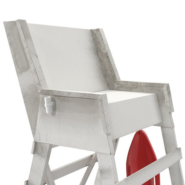 3d model lifeguard chair