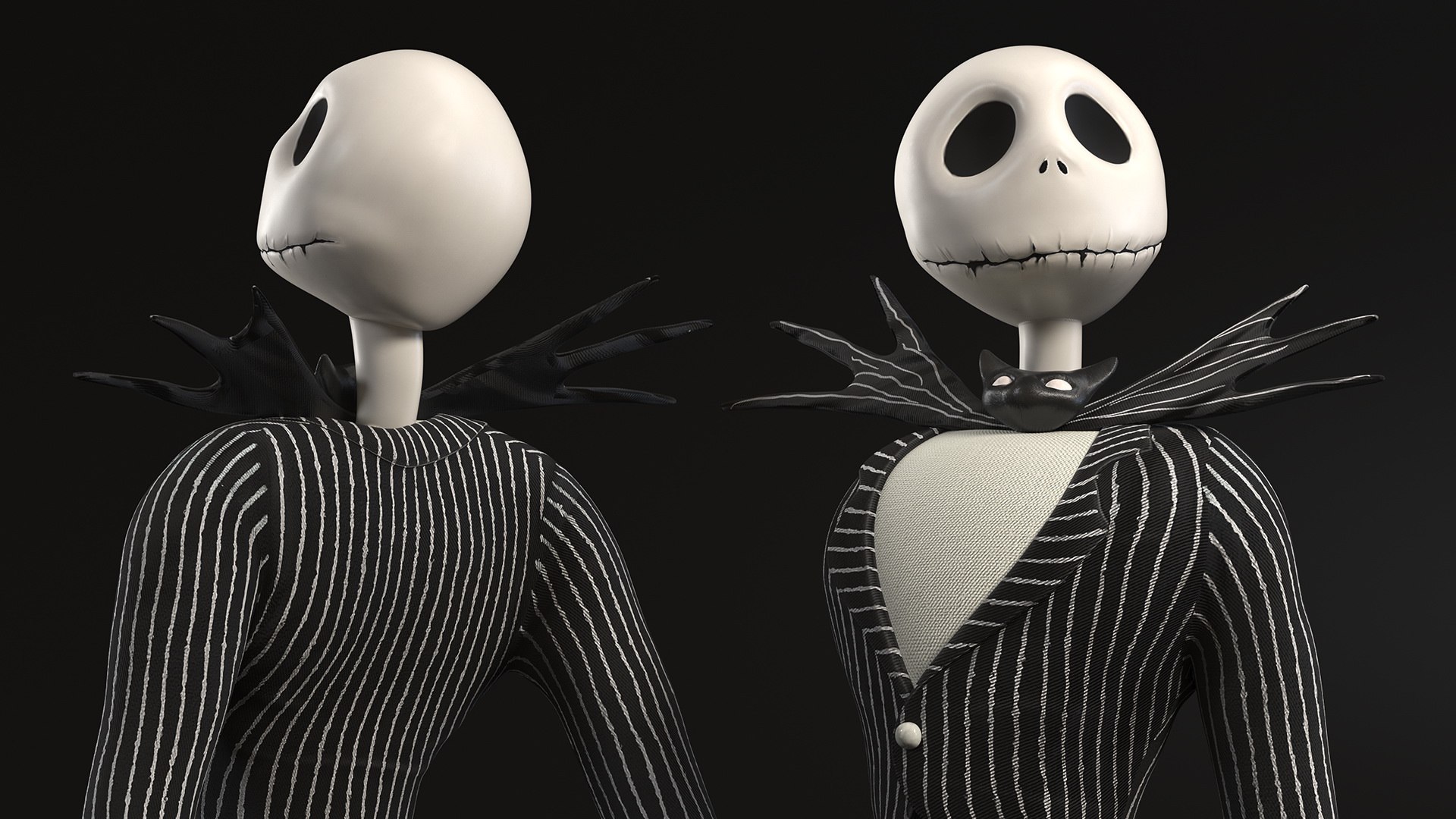 Jack Skellington Standing 3D Model - TurboSquid 2006709
