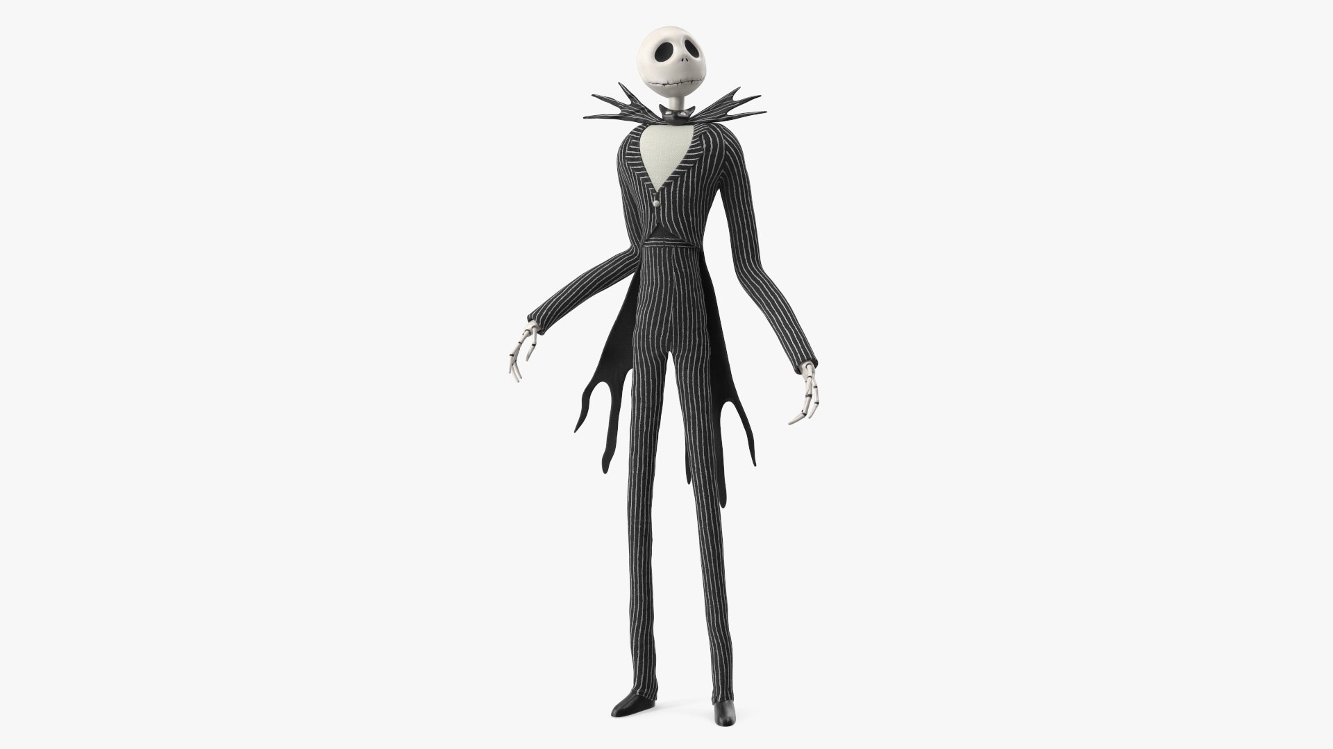 Jack Skellington Standing 3D Model - TurboSquid 2006709