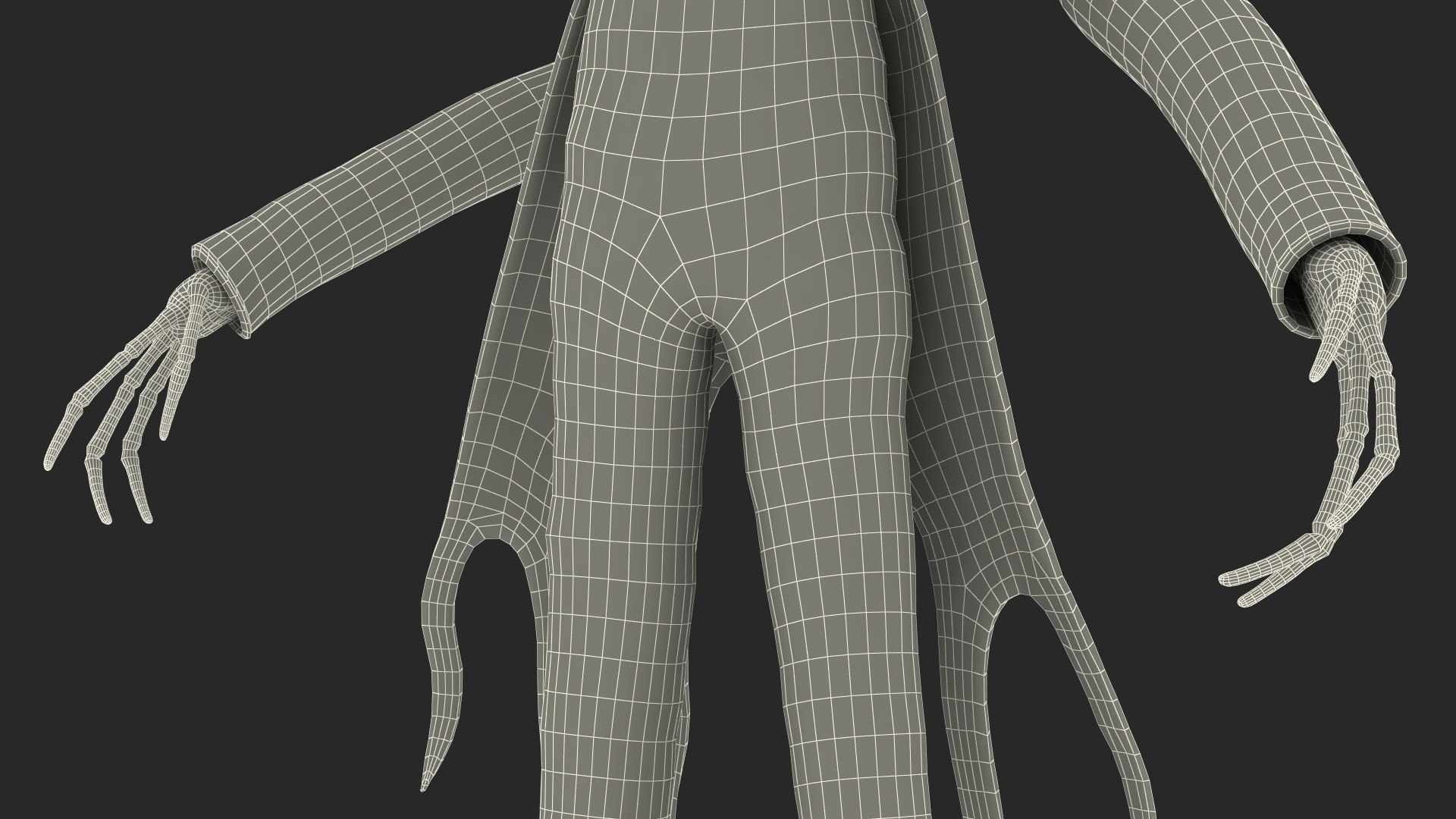 Jack Skellington Standing 3D Model - TurboSquid 2006709