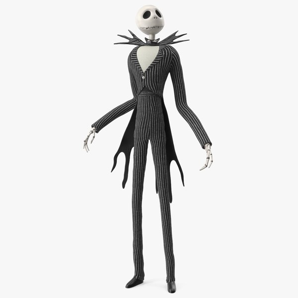 3D модель Jack Skellington Standing - TurboSquid 2006709