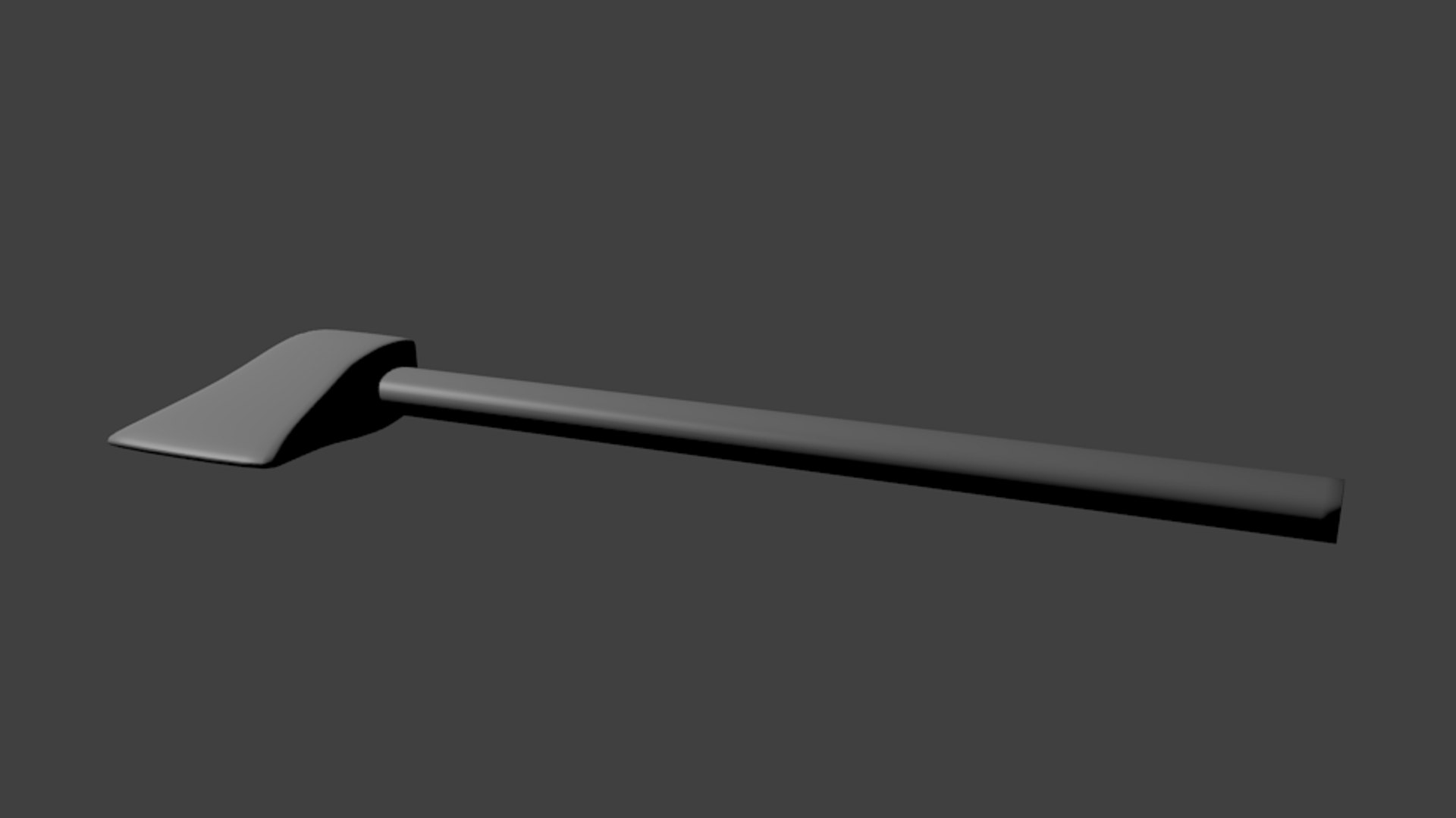 Simple Axe 3d Obj