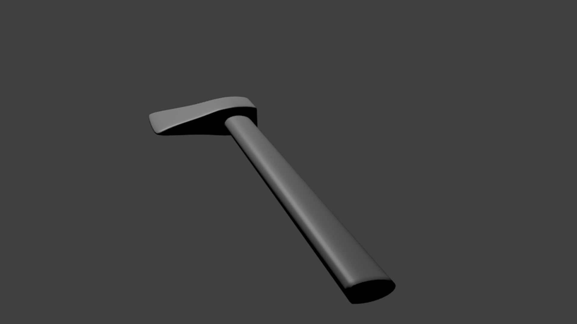 Simple Axe 3d Obj