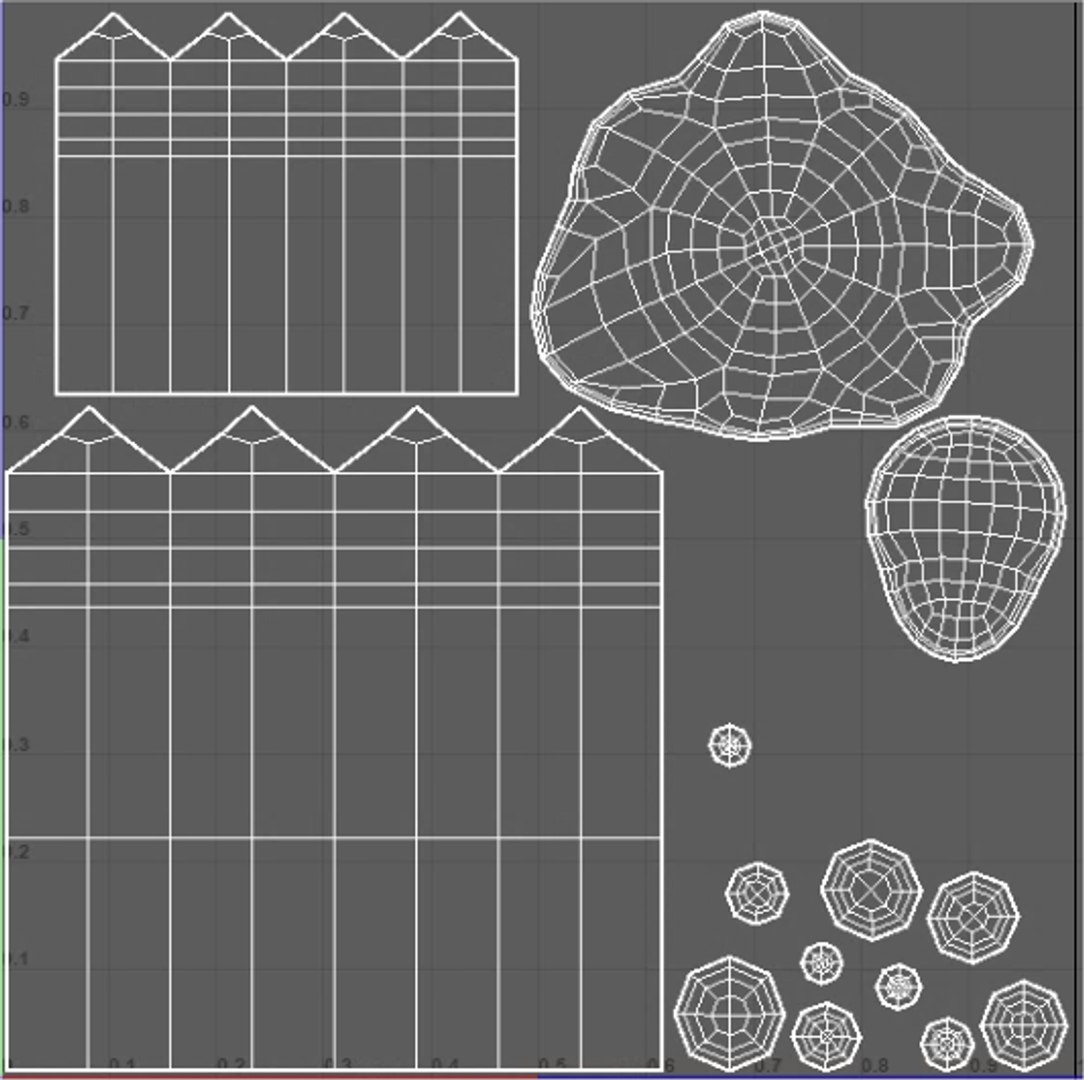 3D cartoon terrain model - TurboSquid 1644470