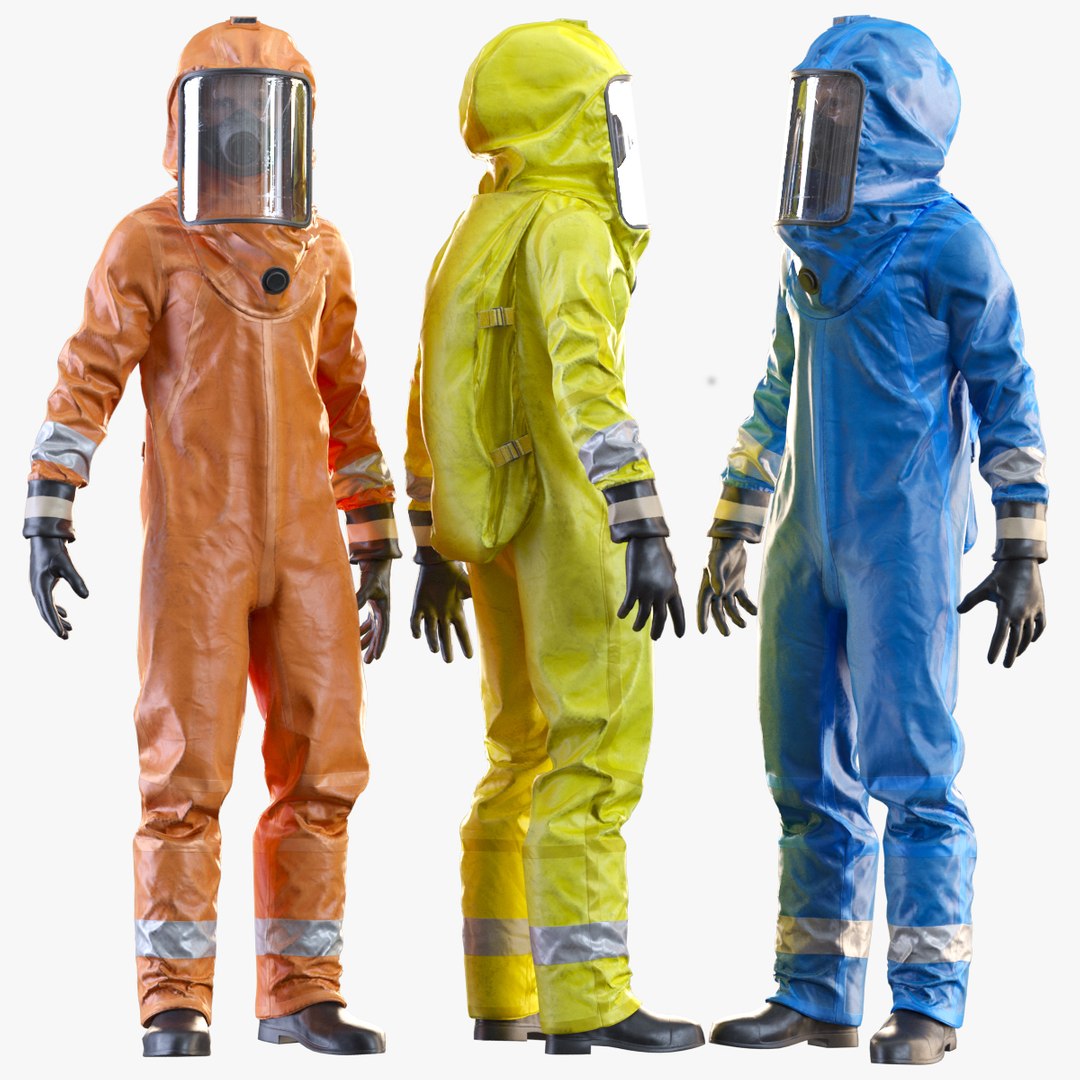 3D Hazmat Worker 2 Model - TurboSquid 2170398