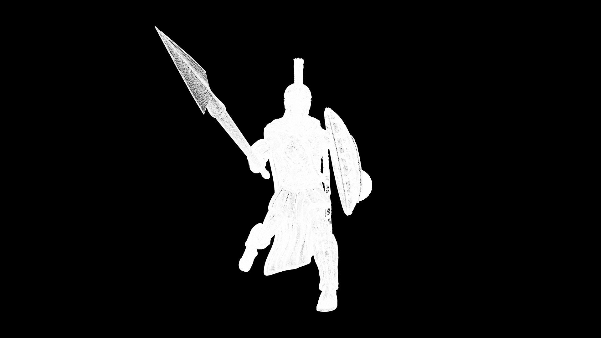 3D Model Spartan 11 Third Set Heavy Spartan Army - TurboSquid 2312857
