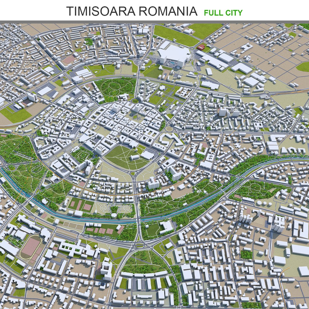 Timisoara Romania 3D Model - TurboSquid 1720922