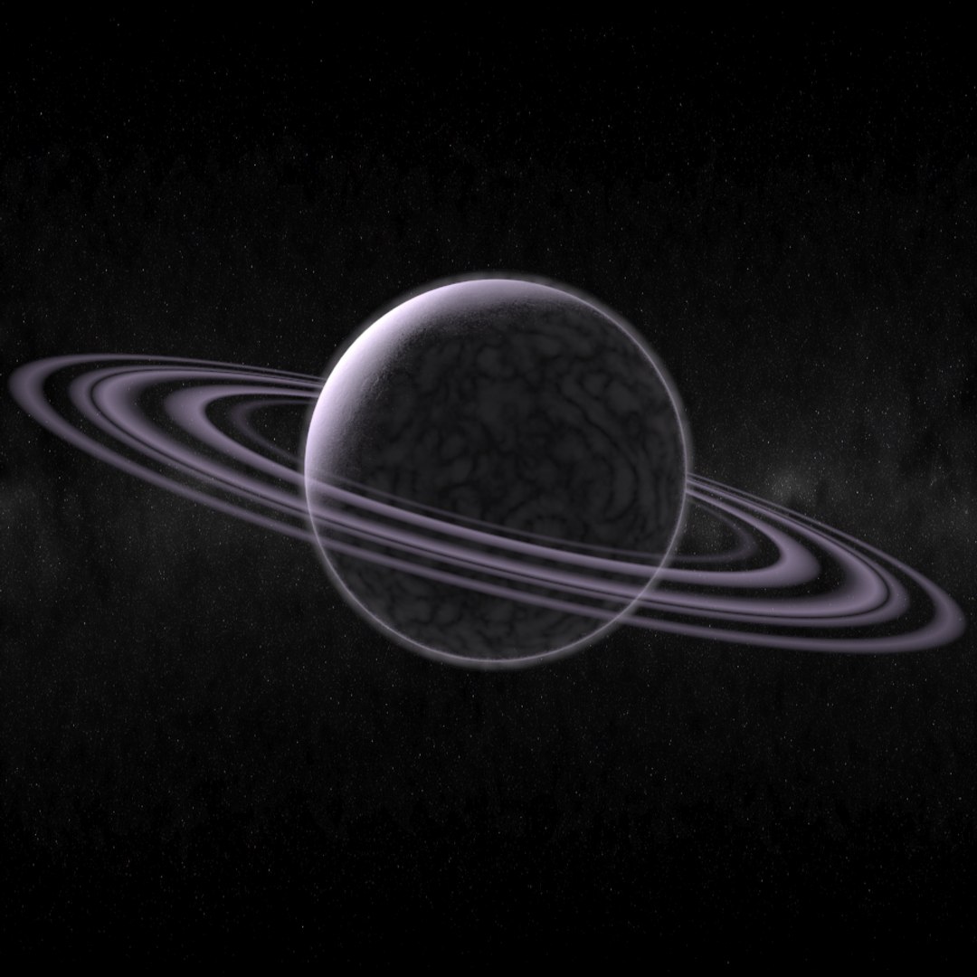 3ds Max Planet Rings