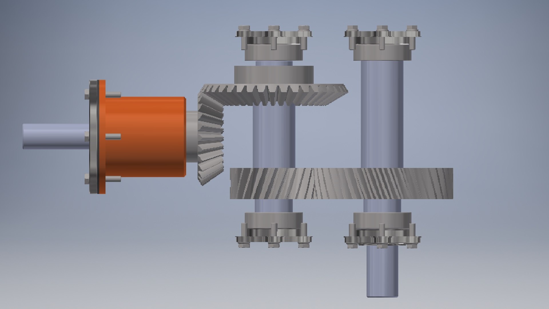 3D Two Steps Reduce Gearbox - TurboSquid 2099224
