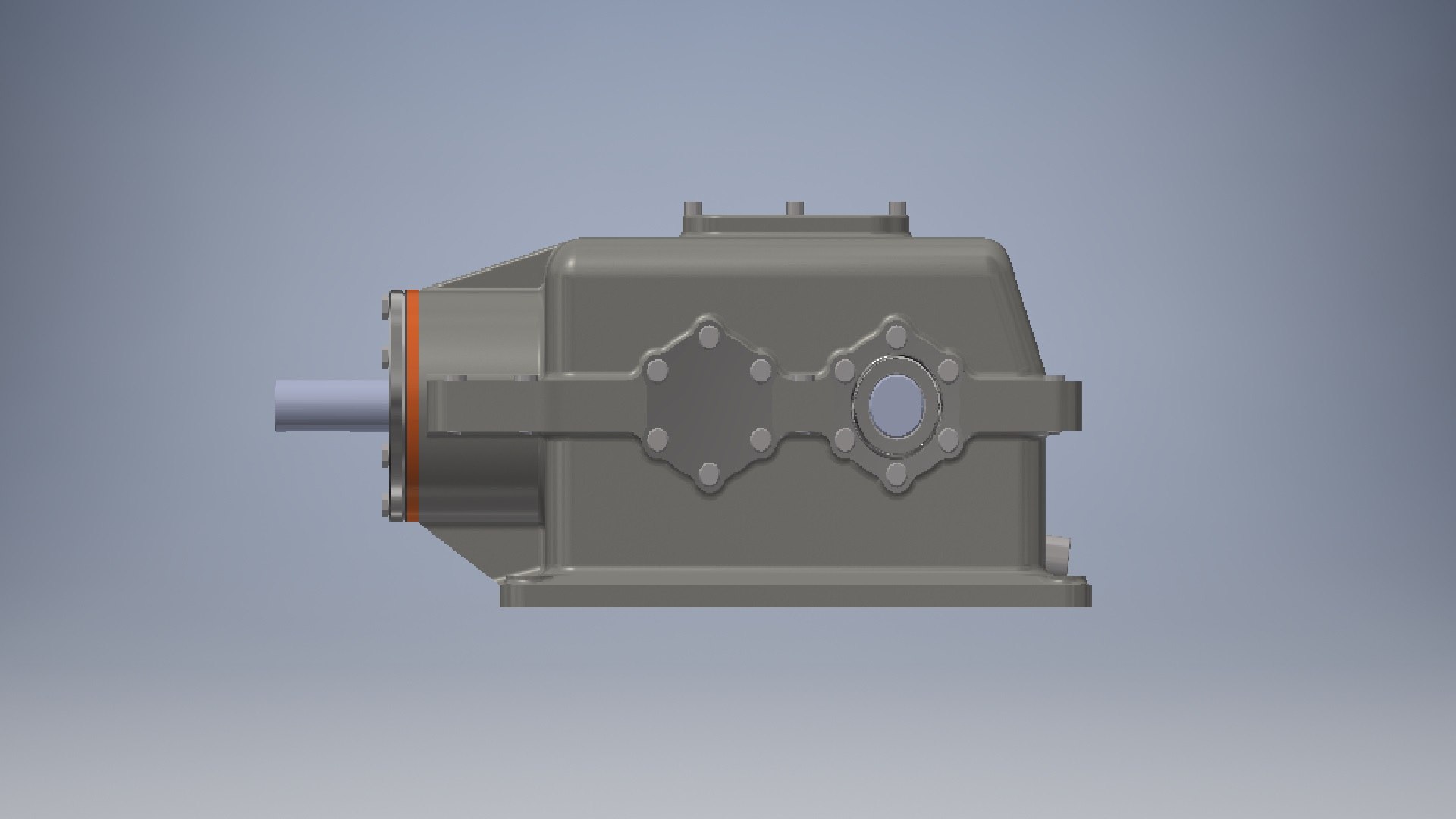 3D Two Steps Reduce Gearbox - TurboSquid 2099224