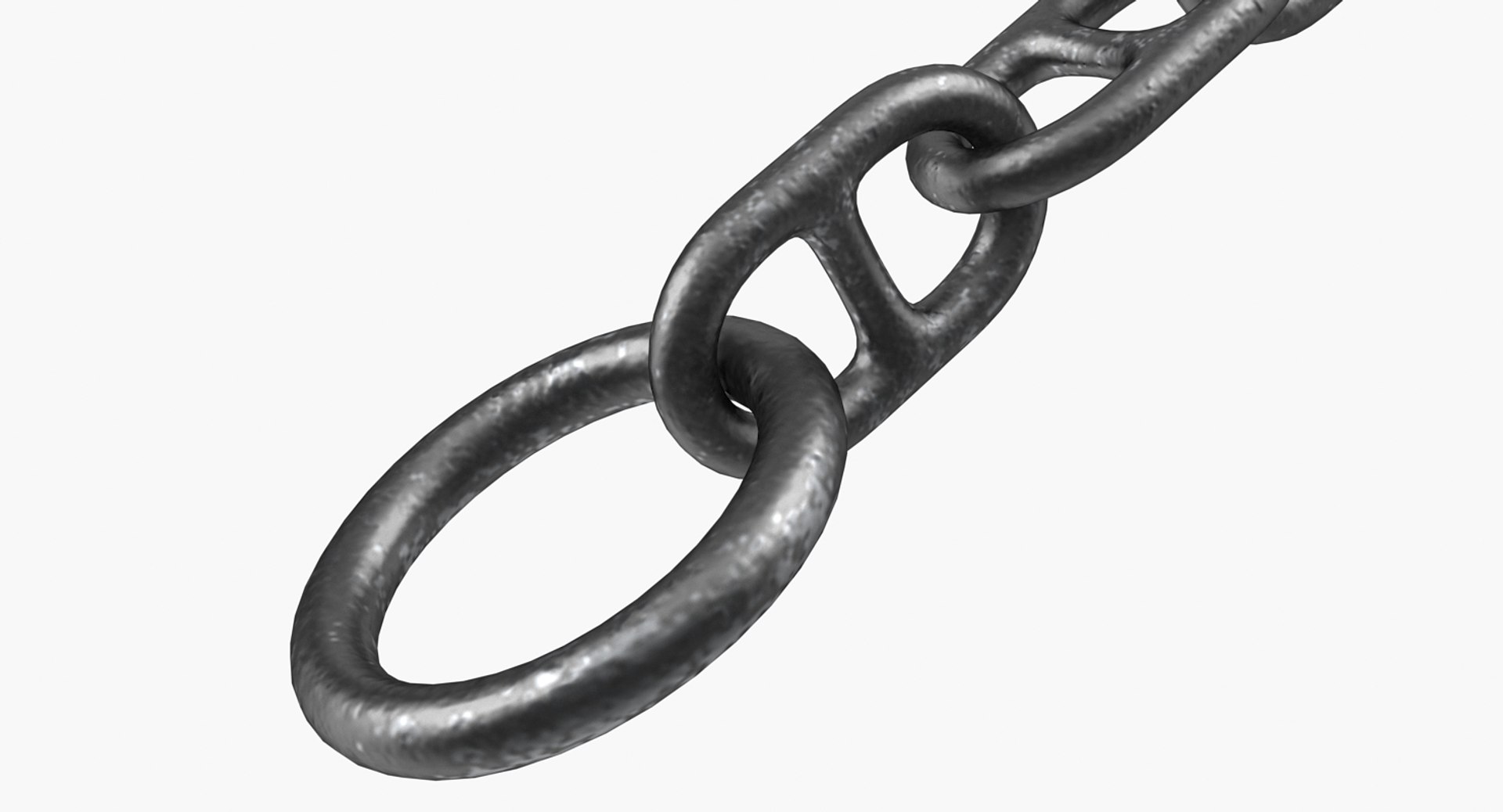 Rusty Ship Anchor Chain 3D Model - TurboSquid 1332822