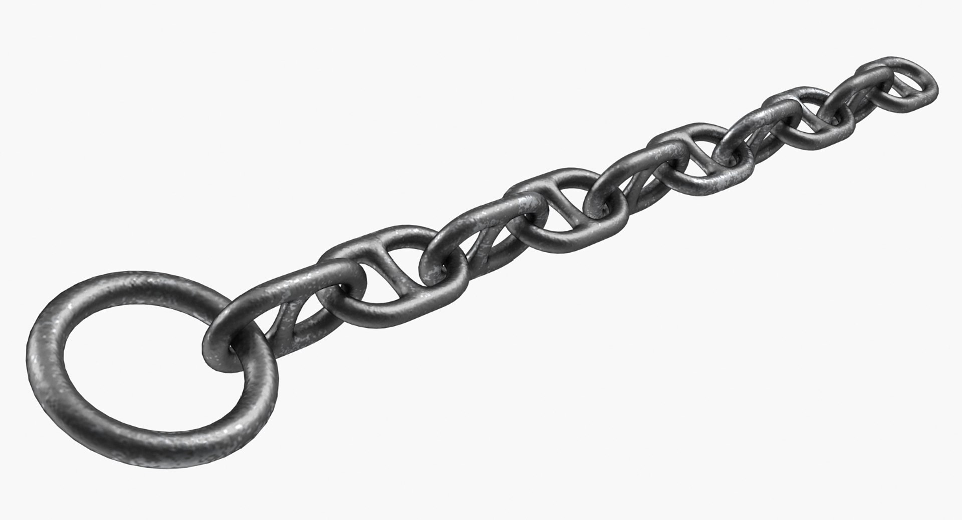 Rusty Ship Anchor Chain 3D Model - TurboSquid 1332822