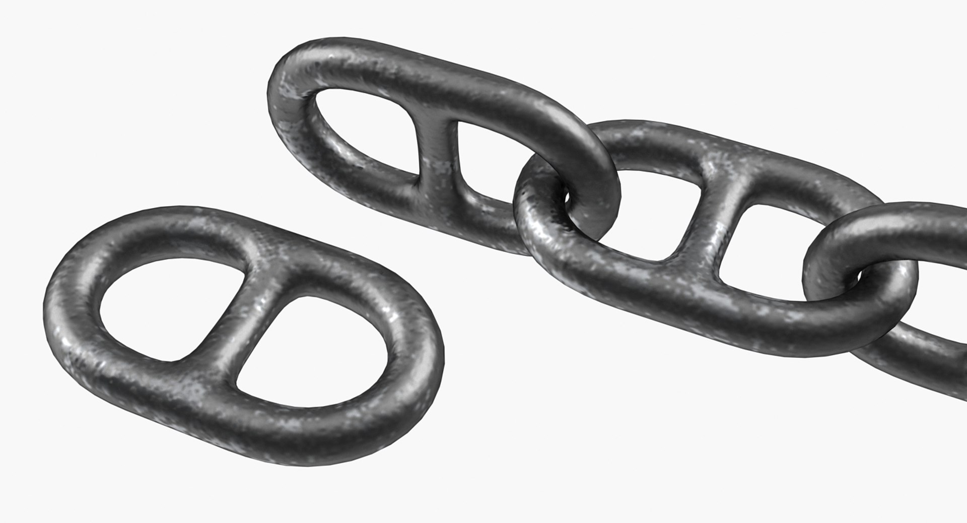 Rusty Ship Anchor Chain 3D Model - TurboSquid 1332822