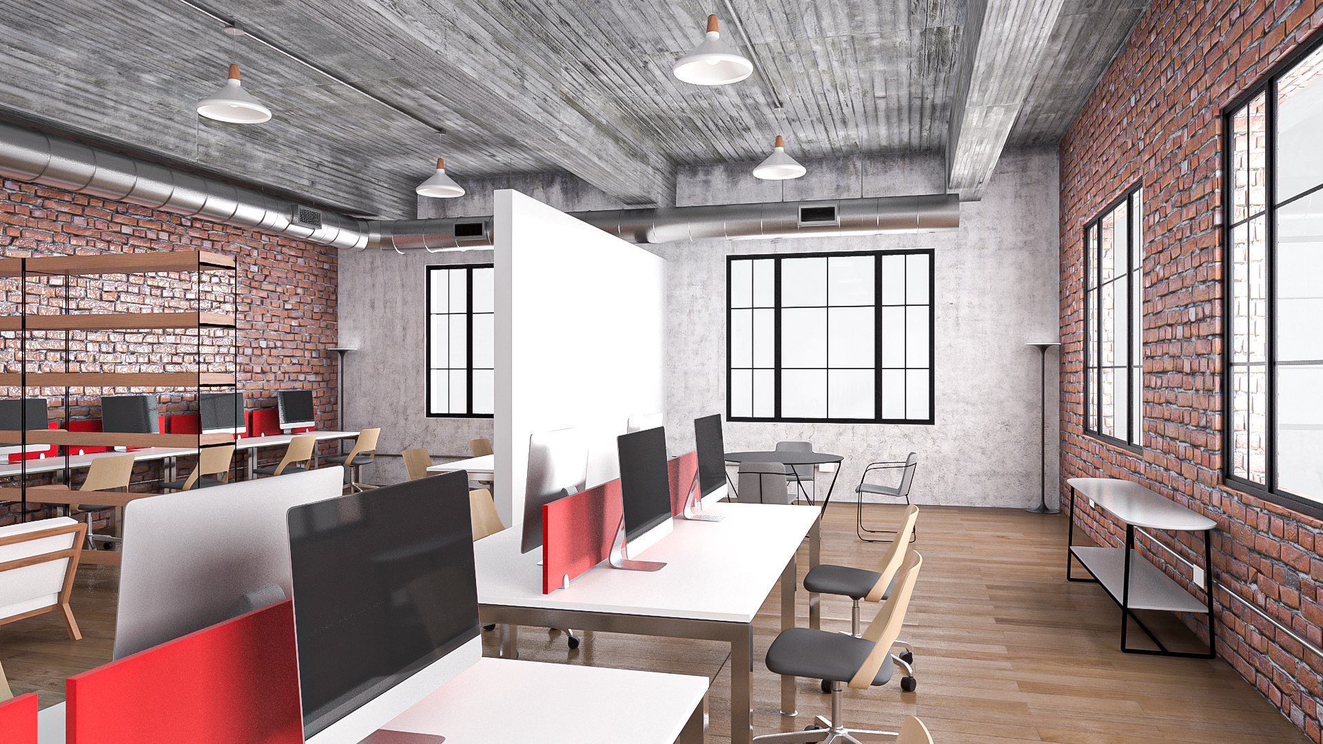 Office Interior 02 3D Model - TurboSquid 2151500