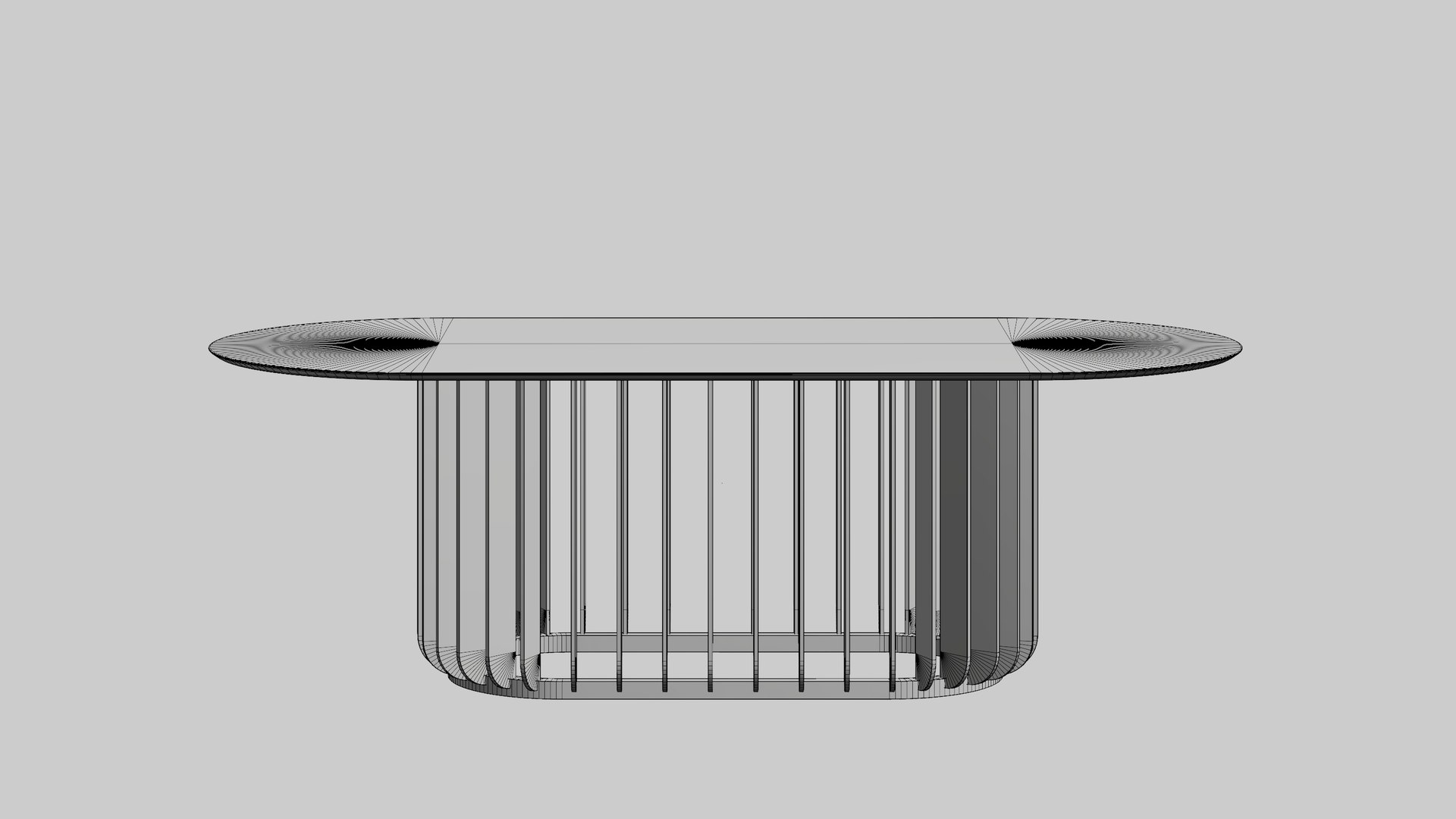 3D JUICE Oval Table By Miniforms Model - TurboSquid 1946610