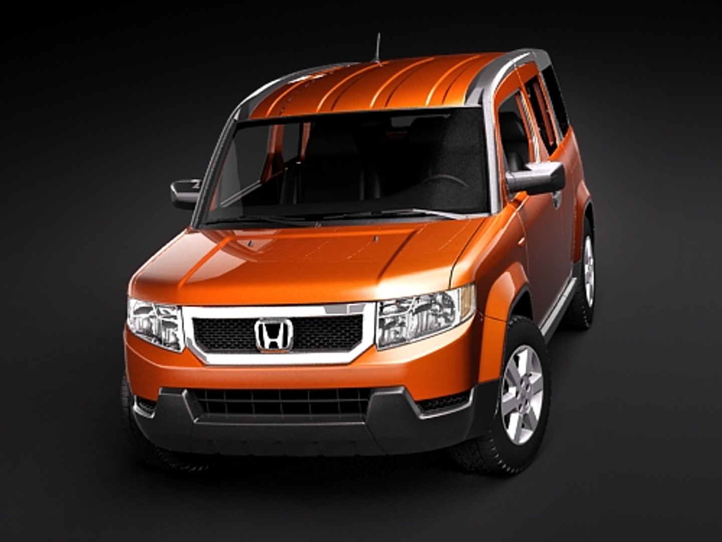 3d Model Honda Element Car