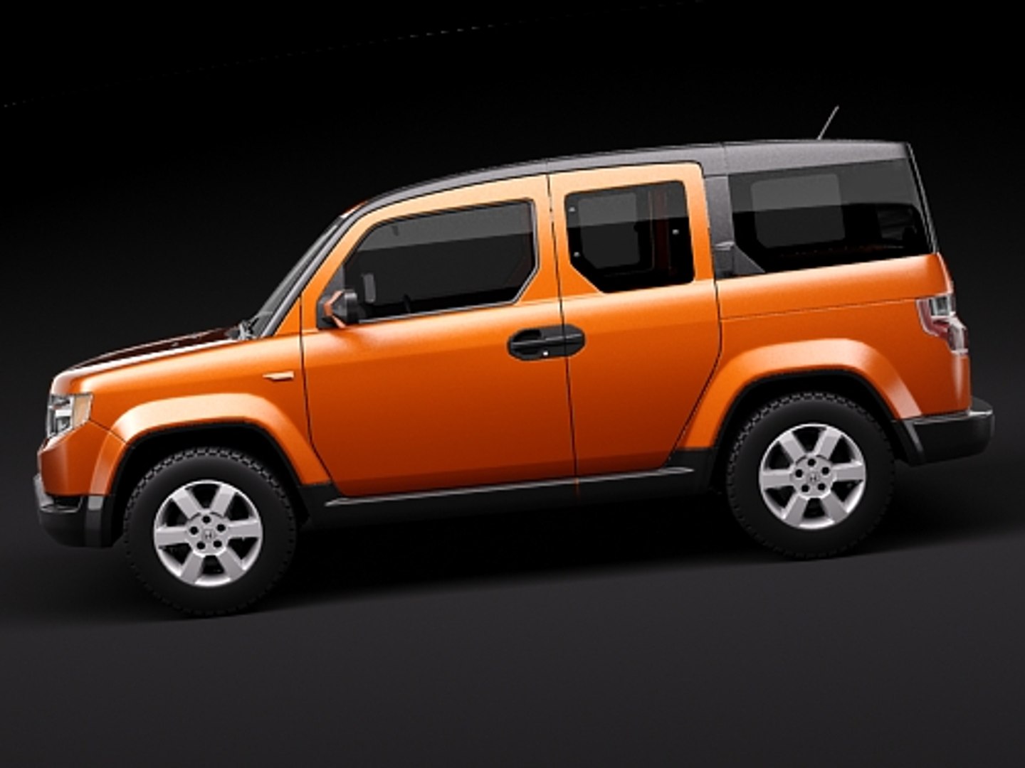 3d Model Honda Element Car