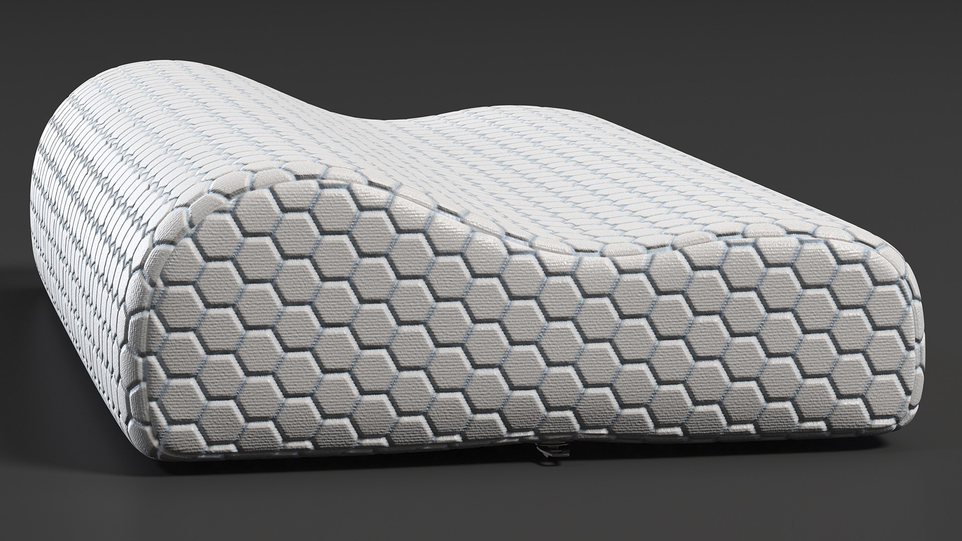 Ergonomic Orthopedic Pillow 3D Model - TurboSquid 1997944