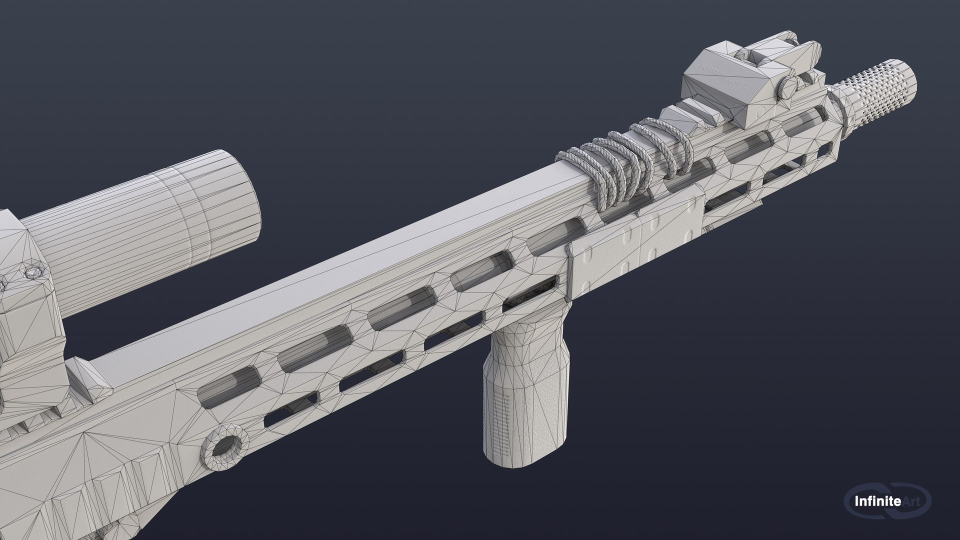 3D Rifle Model - TurboSquid 1817805