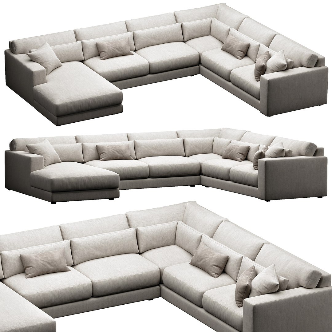 3D Crate And Barrel Retreat Model - TurboSquid 2335520