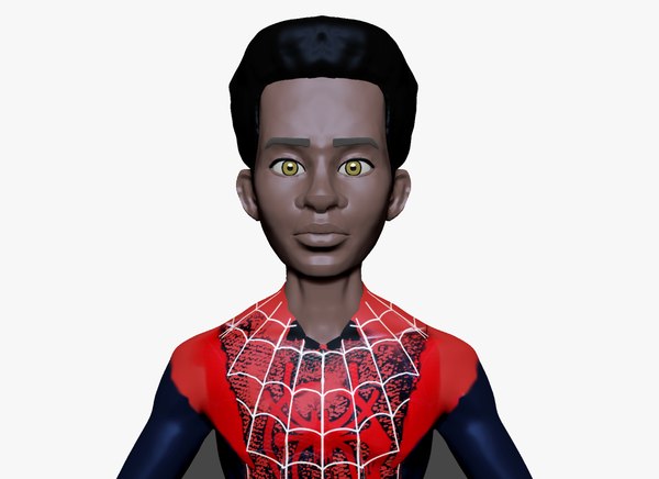 3D Miles-Morales Models | TurboSquid