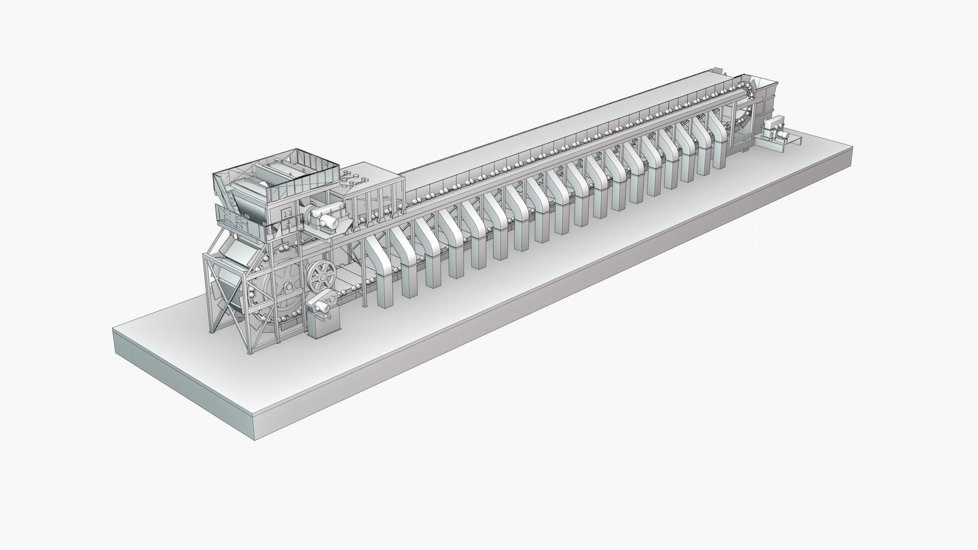 Sintering Machine Model - TurboSquid 1995750