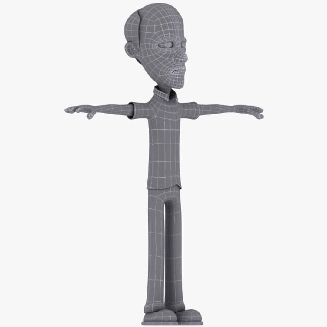 Teacher Man 3d Model