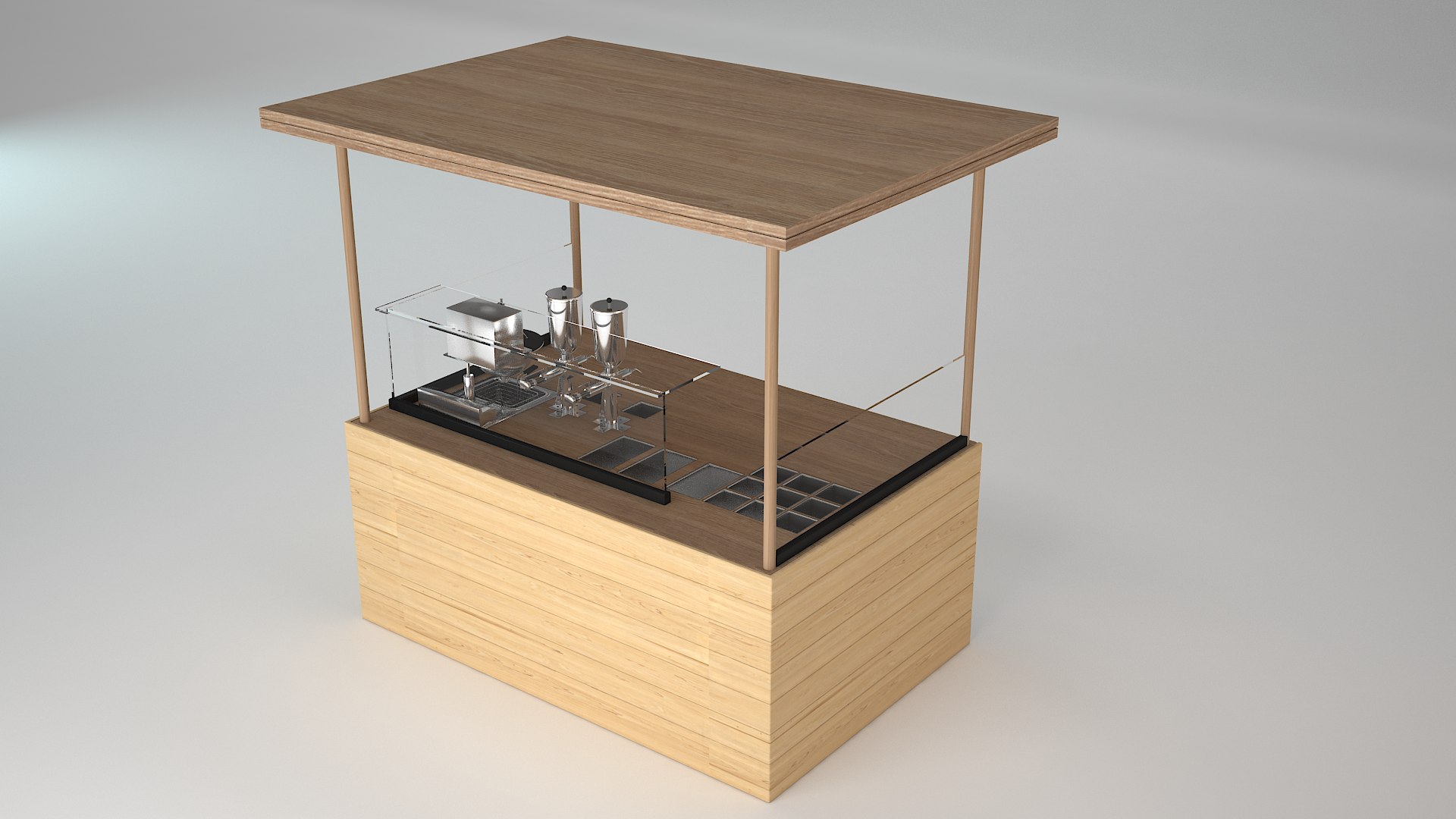 3D Sweet Stand Model - TurboSquid 1407329