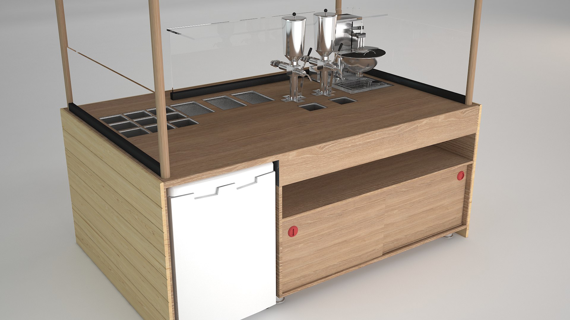 3D Sweet Stand Model - TurboSquid 1407329
